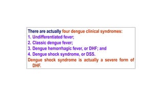 DENGUE fever management investigation treatment | PPTX