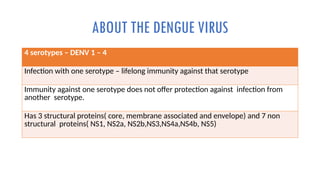 DENGUE fever management investigation treatment | PPTX