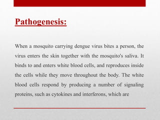 DENGUE VIRUS, epidemiology, pathogenesis.pdf