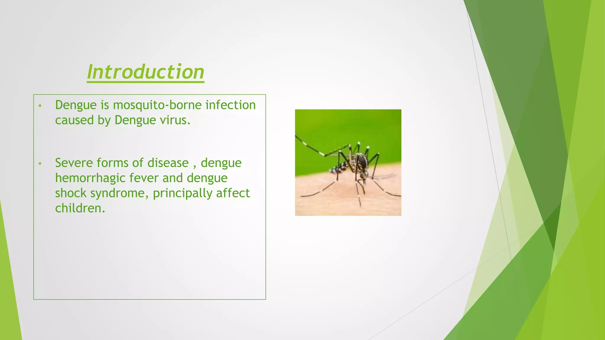Introduction to Dengue virus | PPT