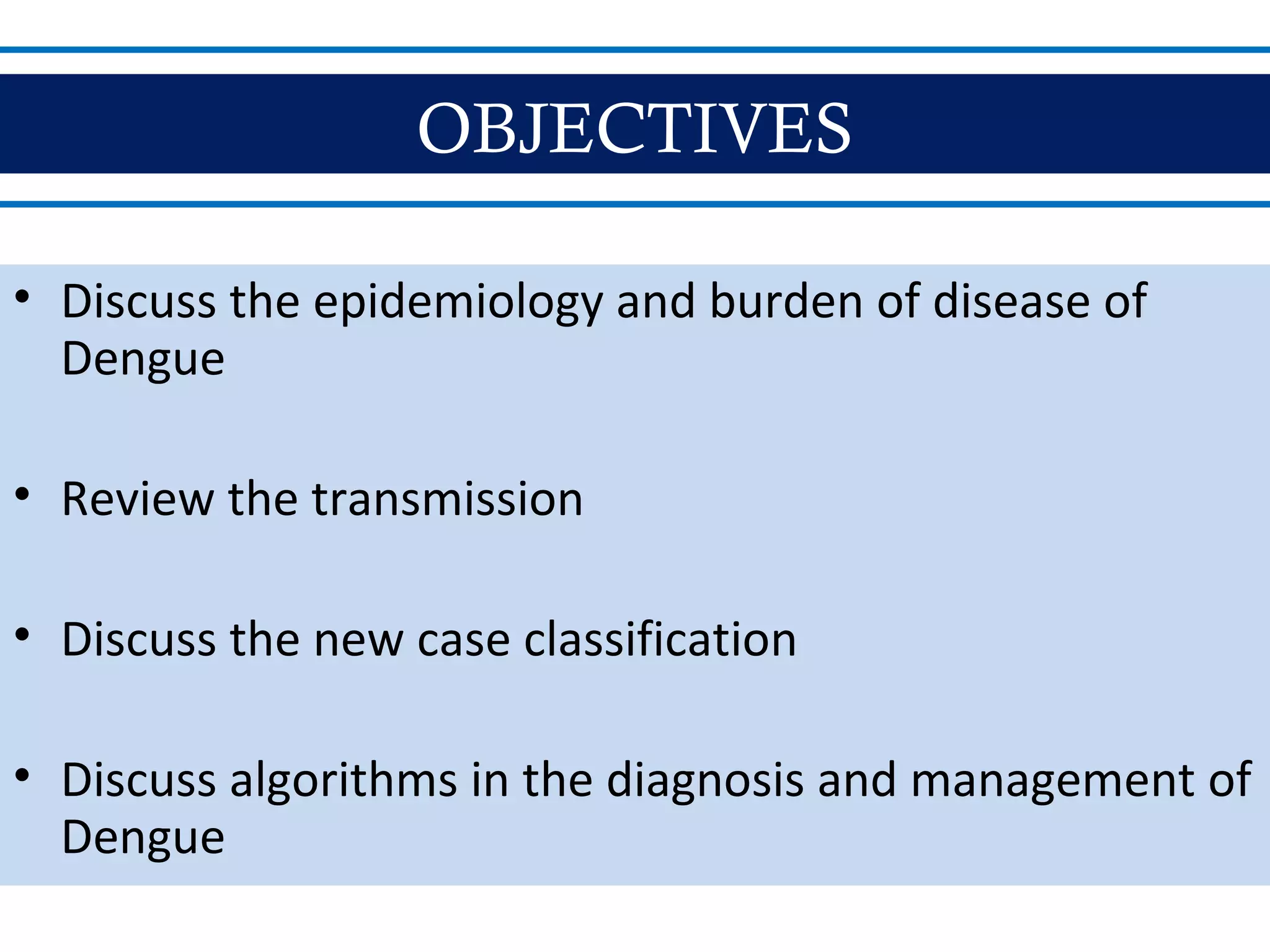 Dengue who_protocol | PPT
