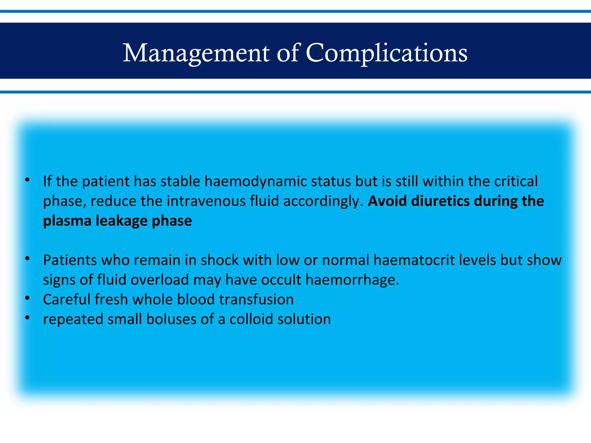 Dengue who_protocol | PPT