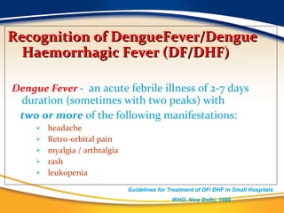 Dengue Hemorrhagic Fever