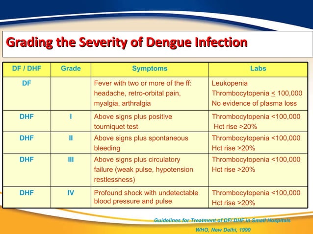 Dengue Hemorrhagic Fever Management | PPT