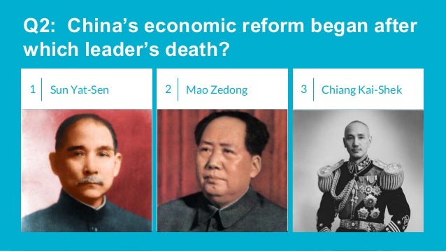 Deng Xiaoping's Reforms - Defence and Science
