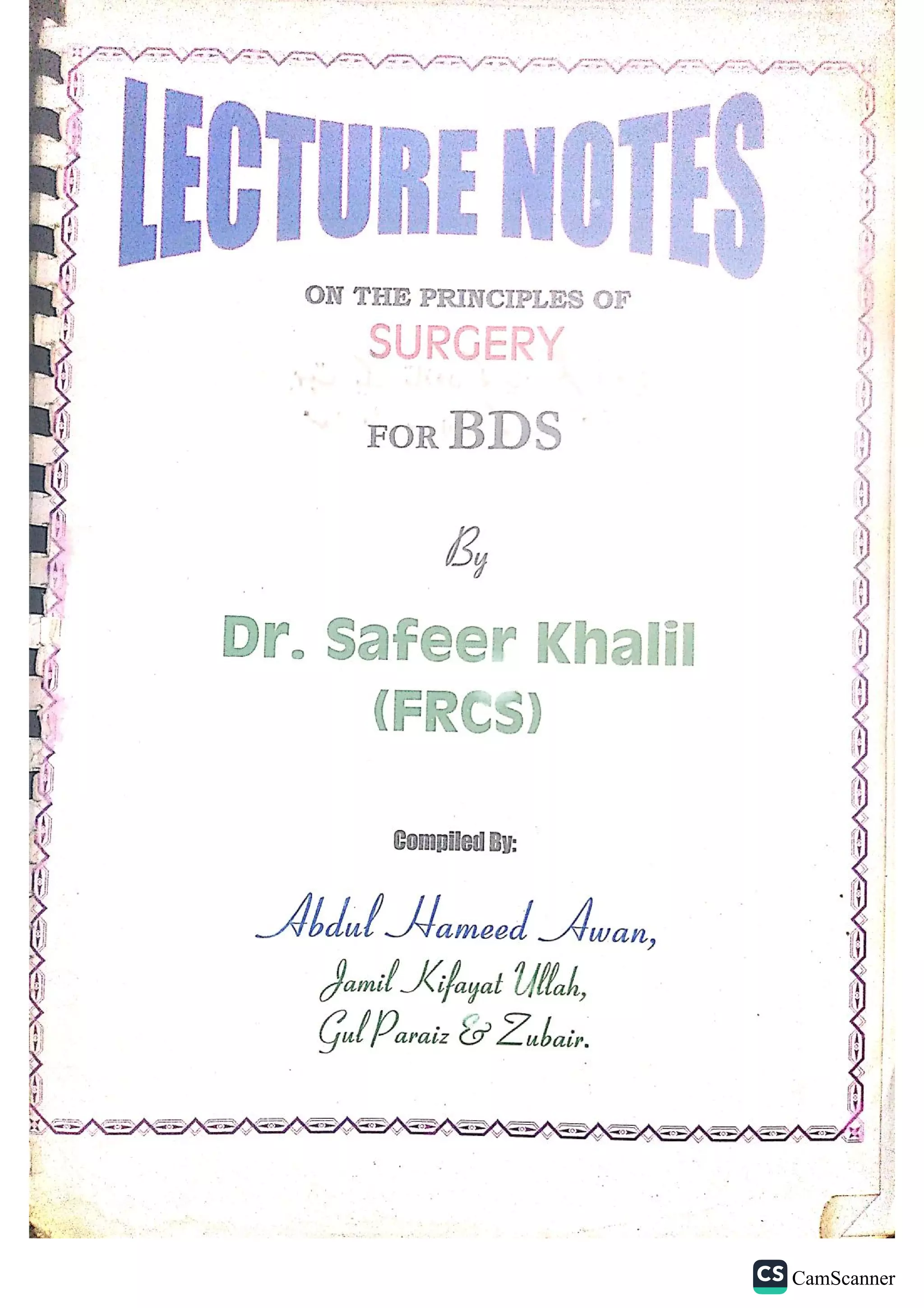 General_surgery_notes | PDF