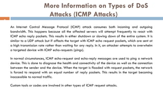 Denial of-service (do s) attack | PPTX