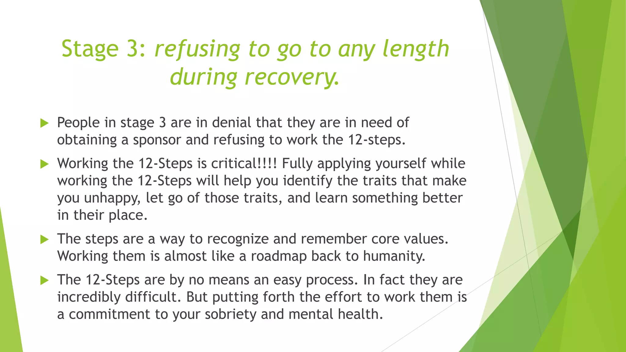 Denial in addiction | PPTX