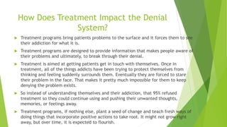 Denial in addiction | PPTX