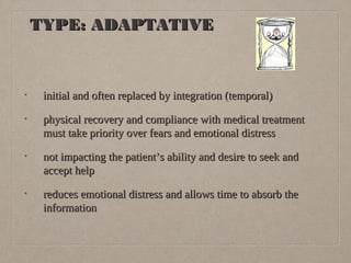 Denial in cancer patients by Raquel Rodriguez Quintana | PPT