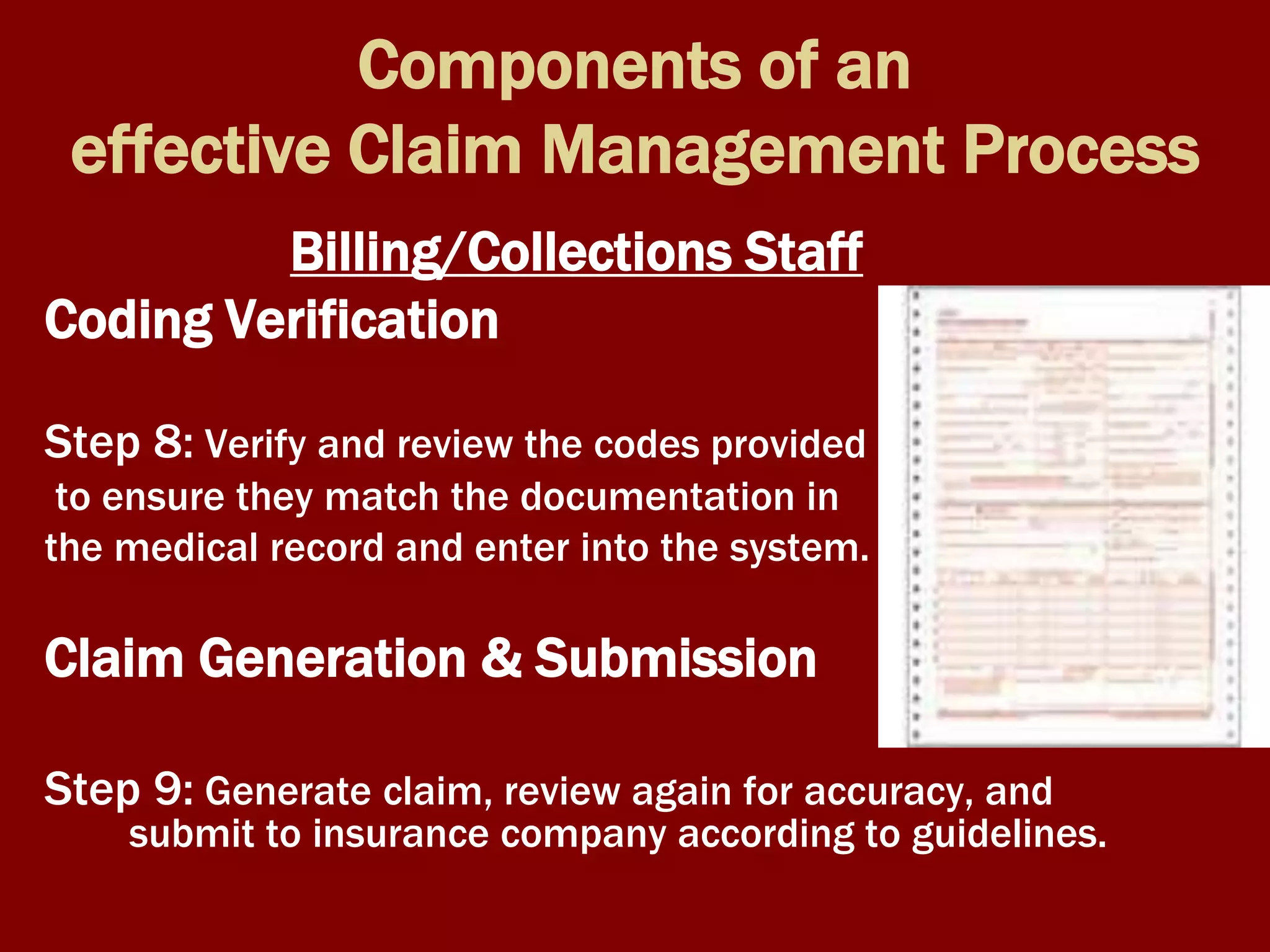 Denial management presentation | PPT