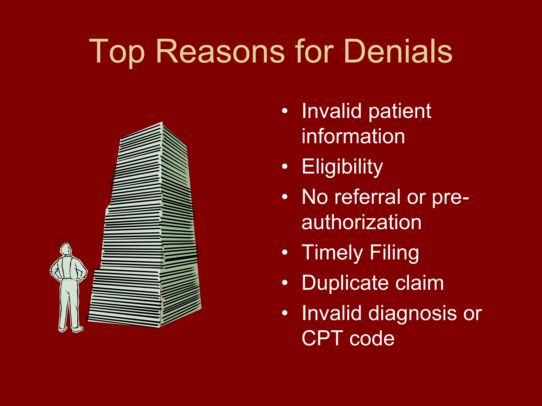 Denial management presentation | PPT