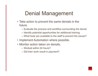 Denial Management | PDF