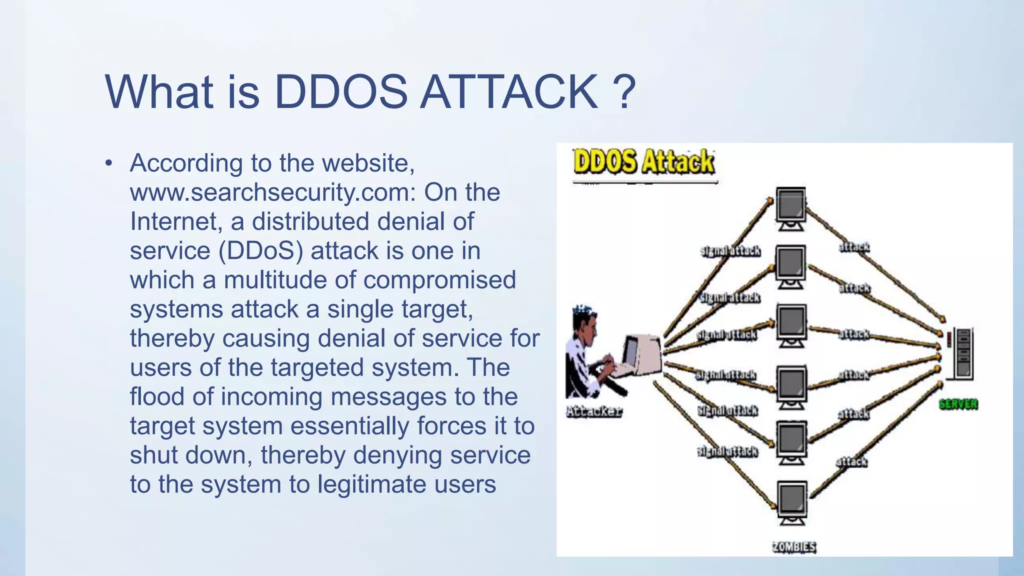 Denial of service | PPTX