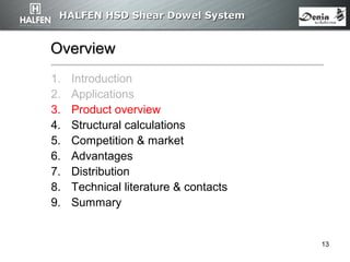 Deformacinių siūlių sujungimo sistema HALFEN HSD | PPT