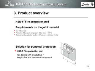Deformacinių siūlių sujungimo sistema HALFEN HSD | PPT