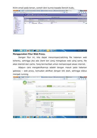 Tutorial ClearOS Enterprise 5.2 (Step By Step) | PDF