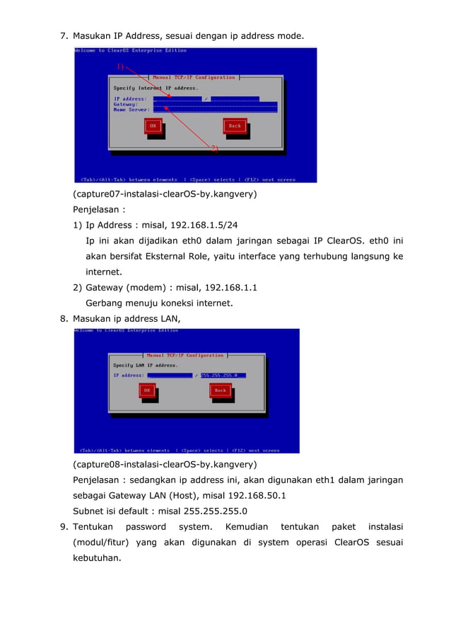 Tutorial ClearOS Enterprise 5.2 (Step By Step) | PDF