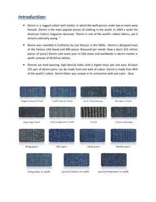 Denim | DOCX