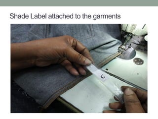 Denim-Non Denim garments shade control system | PDF