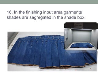 Denim-Non Denim garments shade control system | PDF