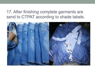 Denim-Non Denim garments shade control system | PDF