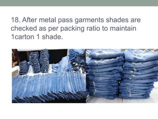 Denim-Non Denim garments shade control system | PDF