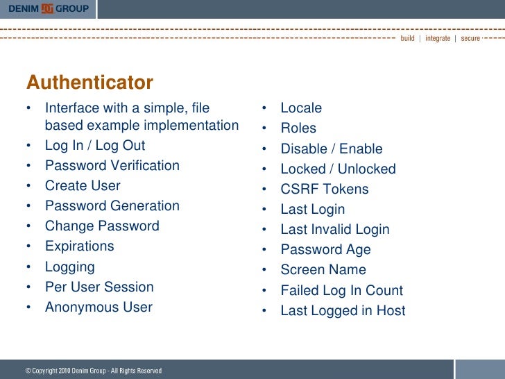 Enterprise Security API (ESAPI) Java - Java User Group San Antonio