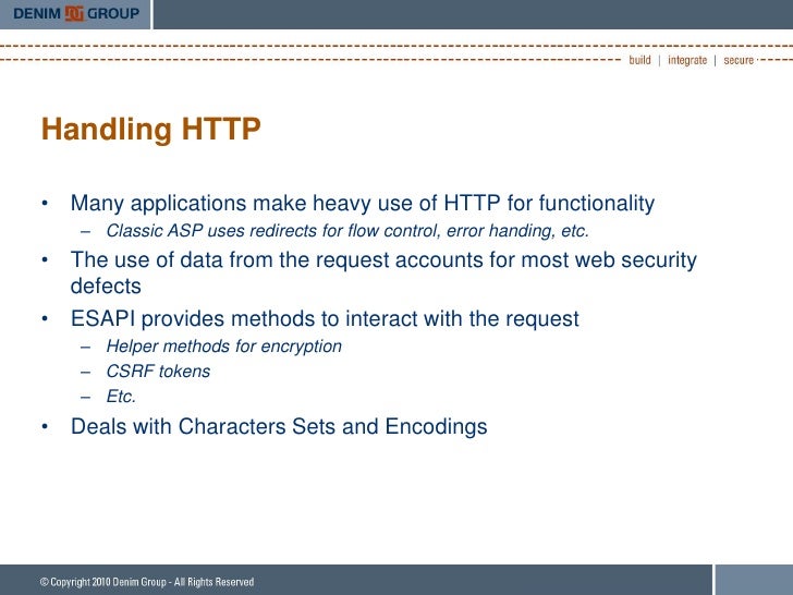 Enterprise Security API (ESAPI) Java - Java User Group San Antonio