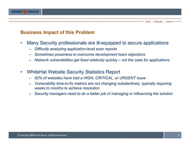 Jump Start Your Application Security Knowledge | PPT