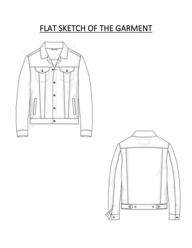 Denim Jacket tech pack | PDF