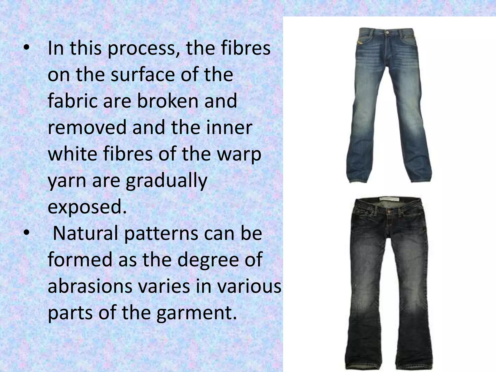 Denim wash | PPTX