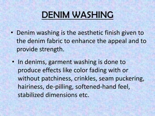 Denim wash | PPTX | Bath and Shower | Personal Care