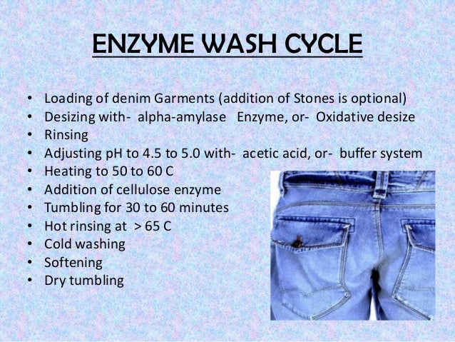 Denim wash