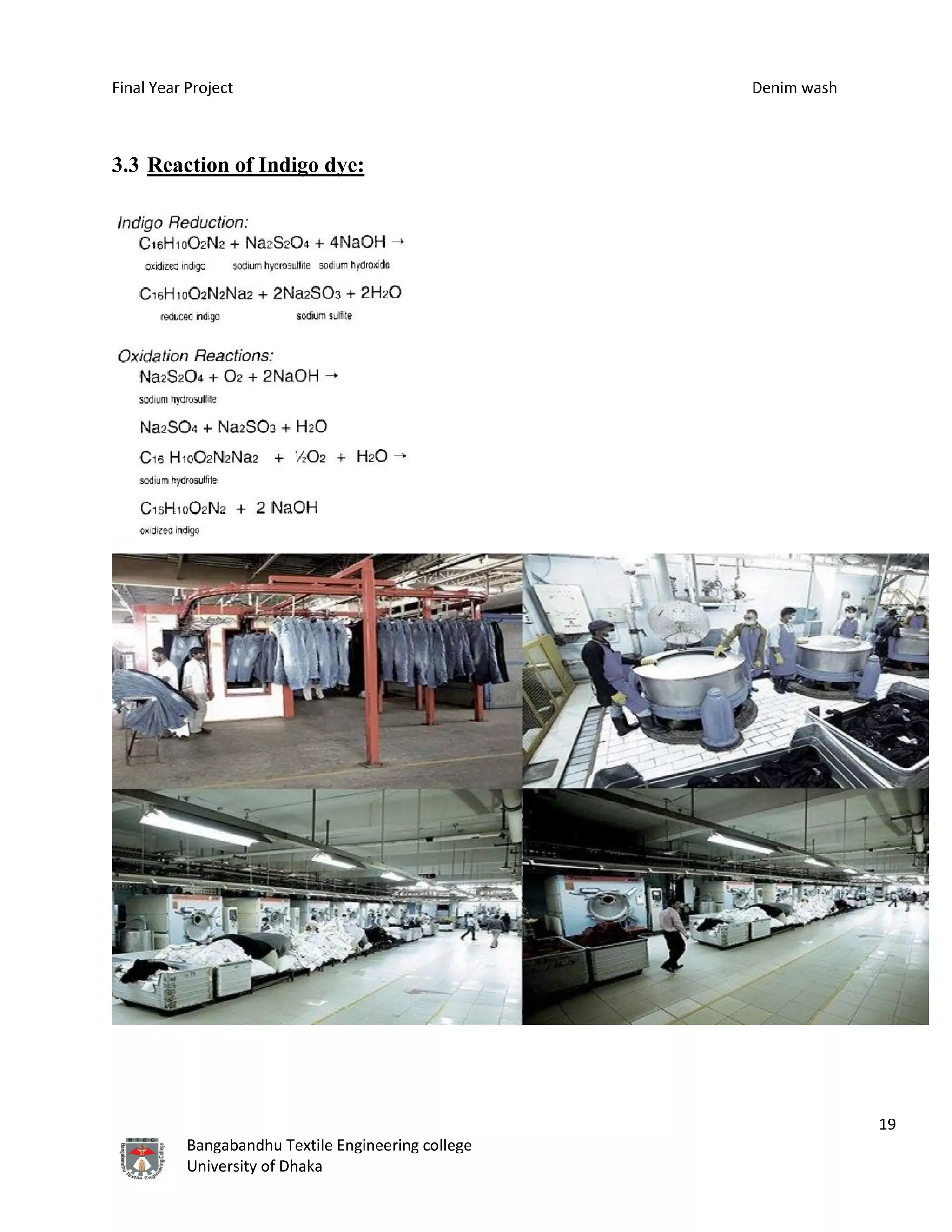 Denim washing process and value addition by different process | PDF