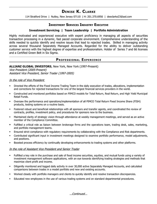Denise Clarke Resume2 | PDF
