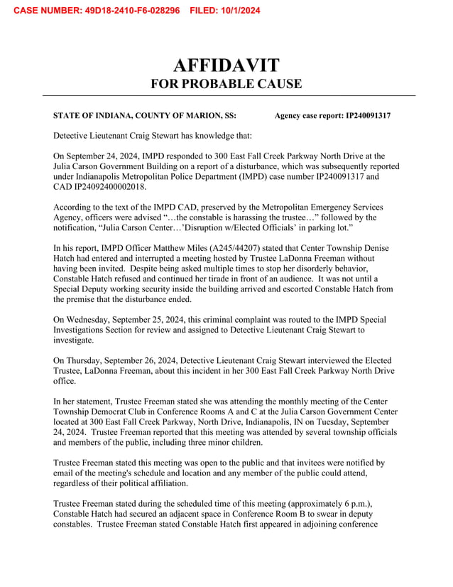 Denise Paul Hatch Probable Cause Affidavit.pdf