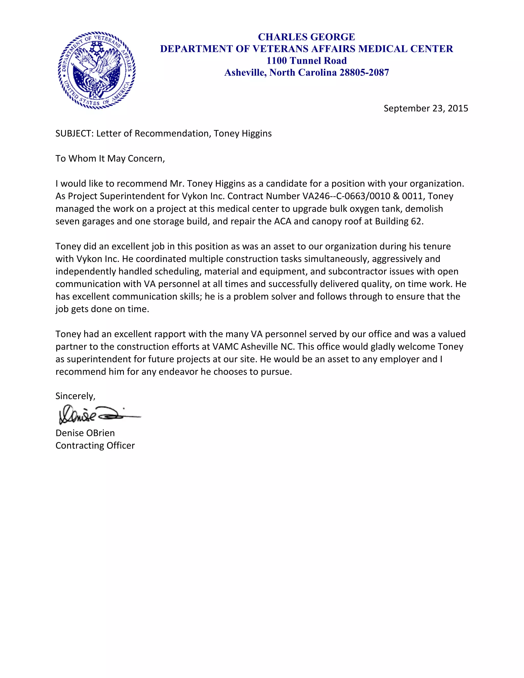 Letter of recommendation | PDF