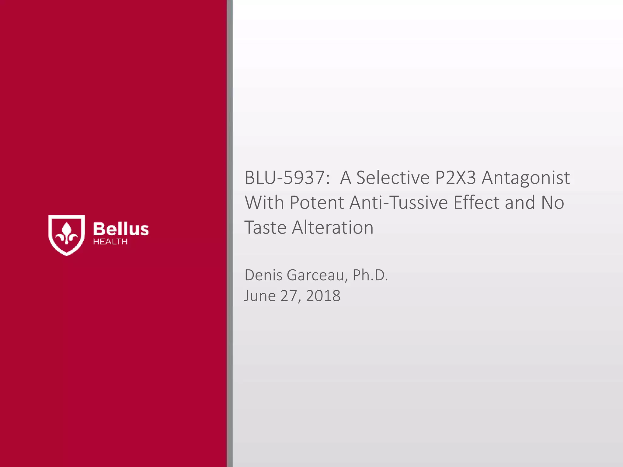 Denis garceau blu 5937 in chronic cough - cough conference | PPTX