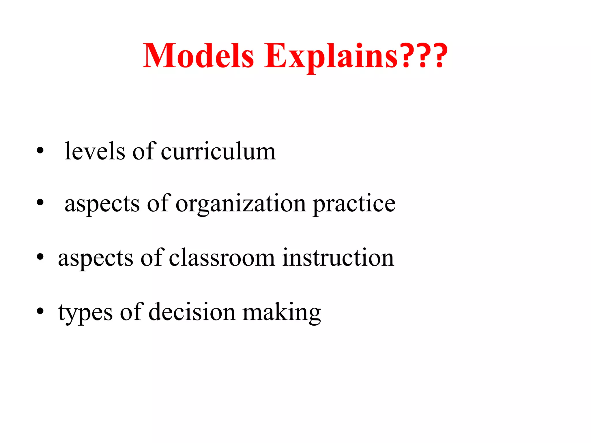 Denis lawton model of the curriculum process | PPTX