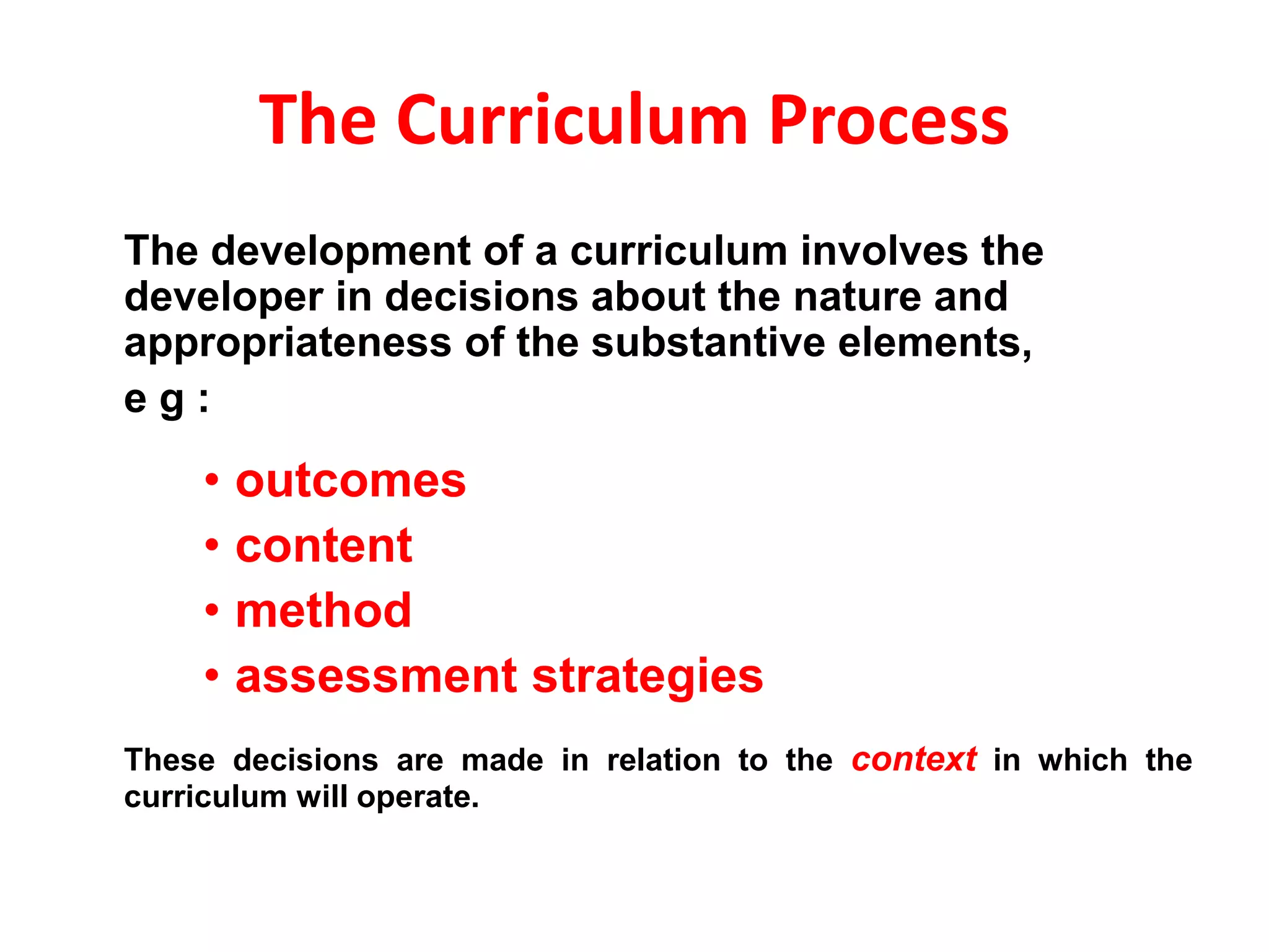 Denis lawton model of the curriculum process | PPTX