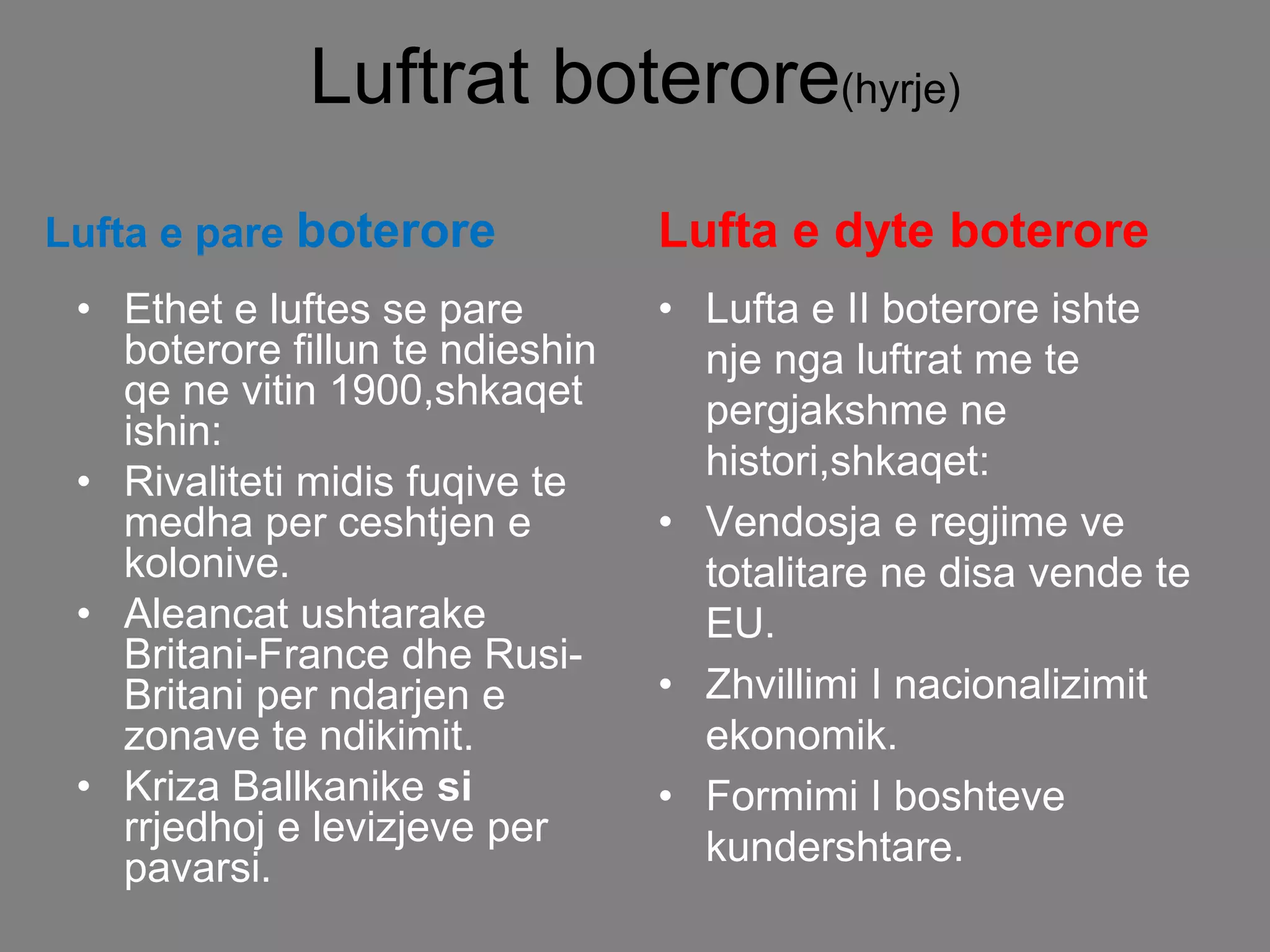 Lufterat Boterore | PPTX