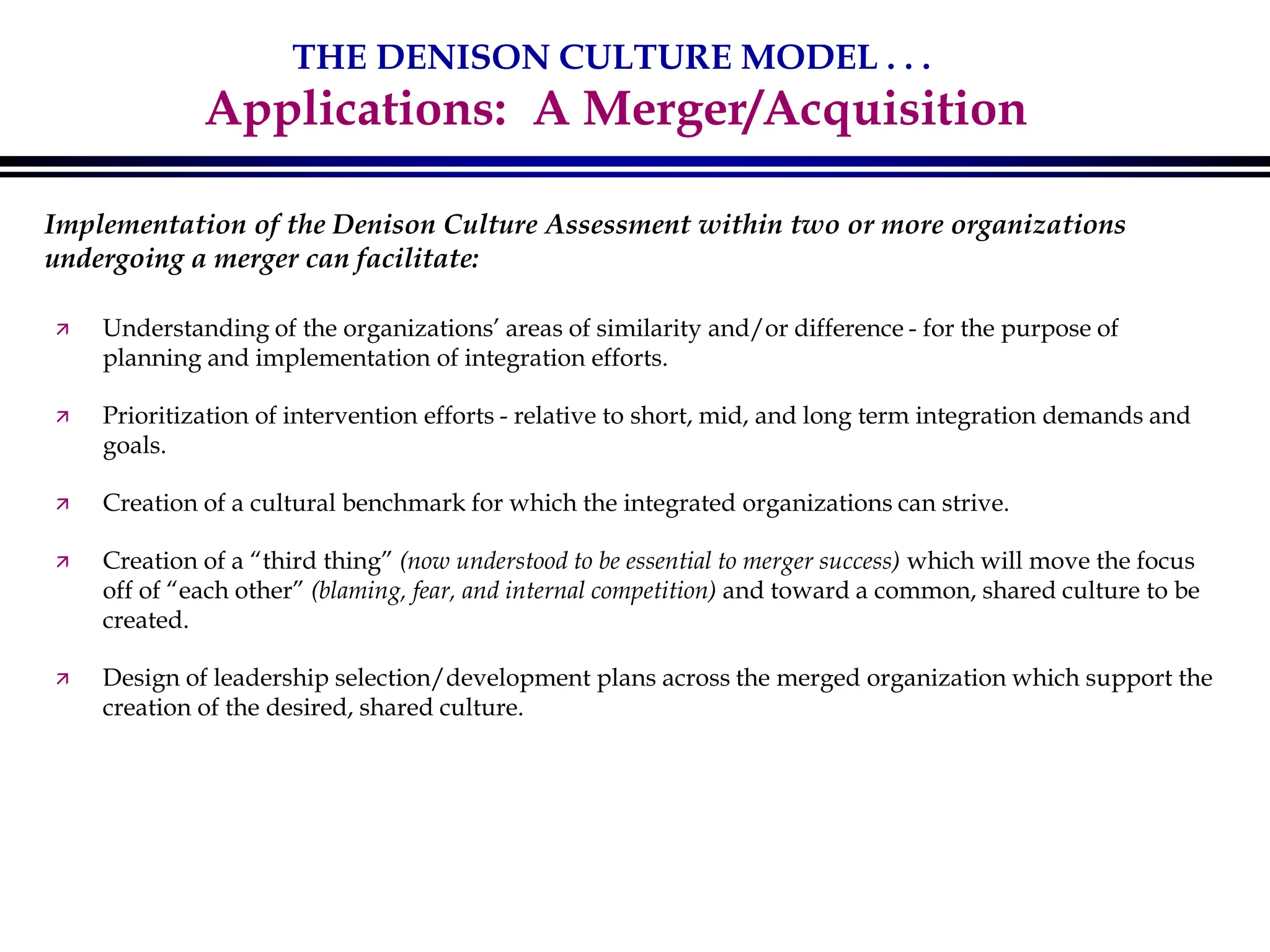 Denison Cultural Survey Overview For reference.ppt