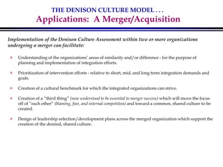 Denison Cultural Survey Overview For reference.ppt