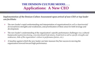 Denison Cultural Survey Overview For reference.ppt