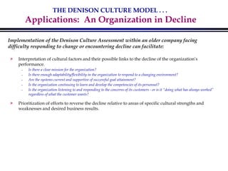 Denison Cultural Survey Overview For reference.ppt