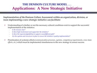 Denison Cultural Survey Overview For reference.ppt