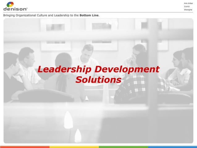 Denison Culture Model: Overview | PPT