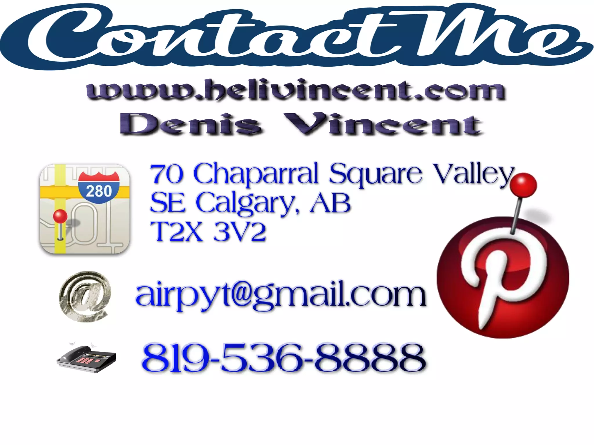 Denis Vincent - The Canadian Helicopter Pilot | PPT