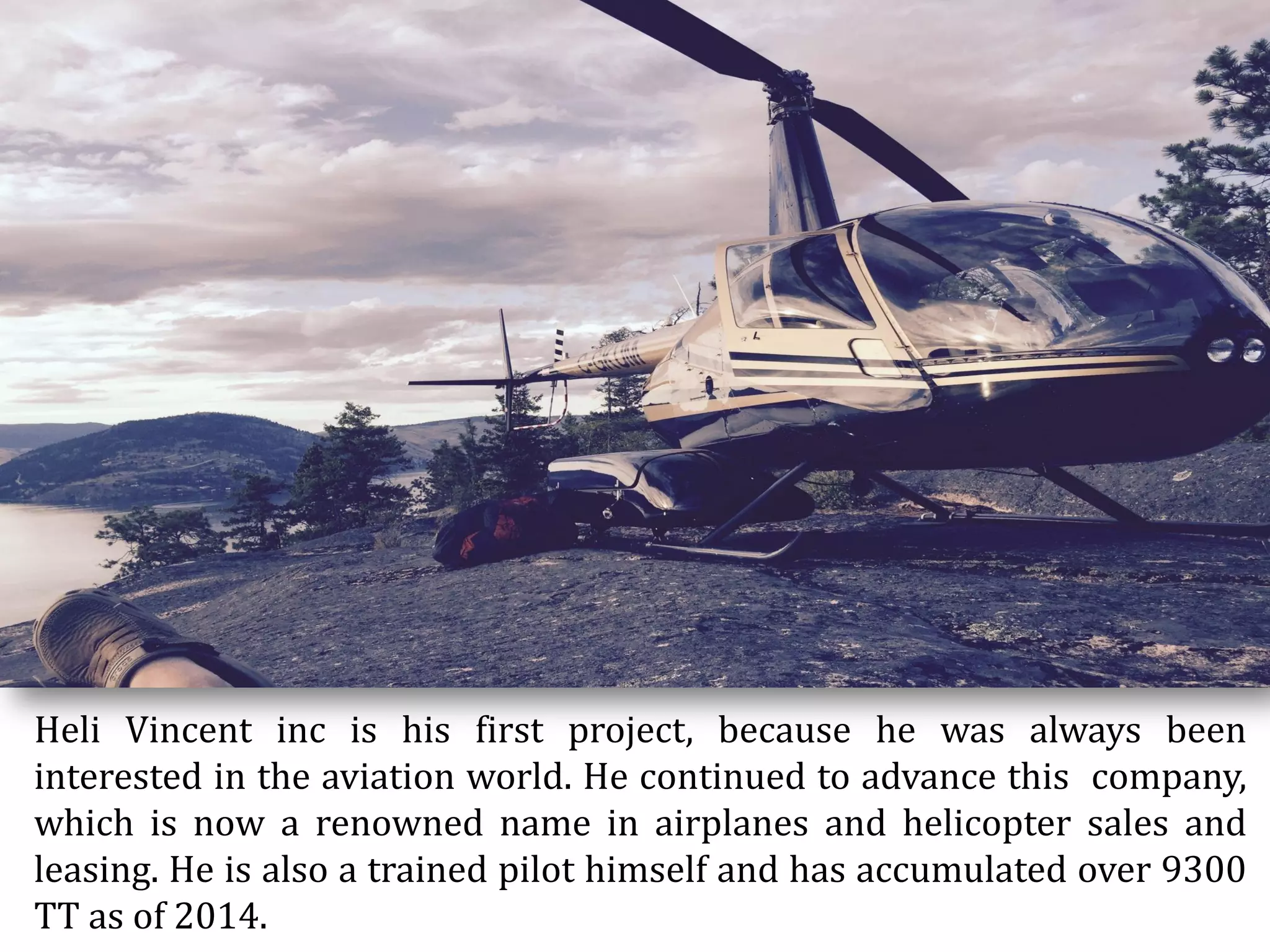 Denis vincent Helicopter Pilot | PPT